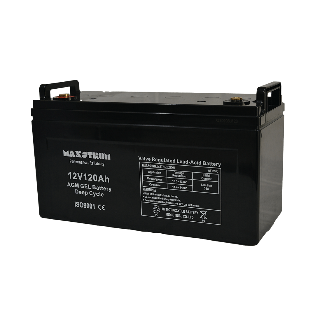 GEL 12V120Ah – Maxstrom Batteries with Quality and Reliability